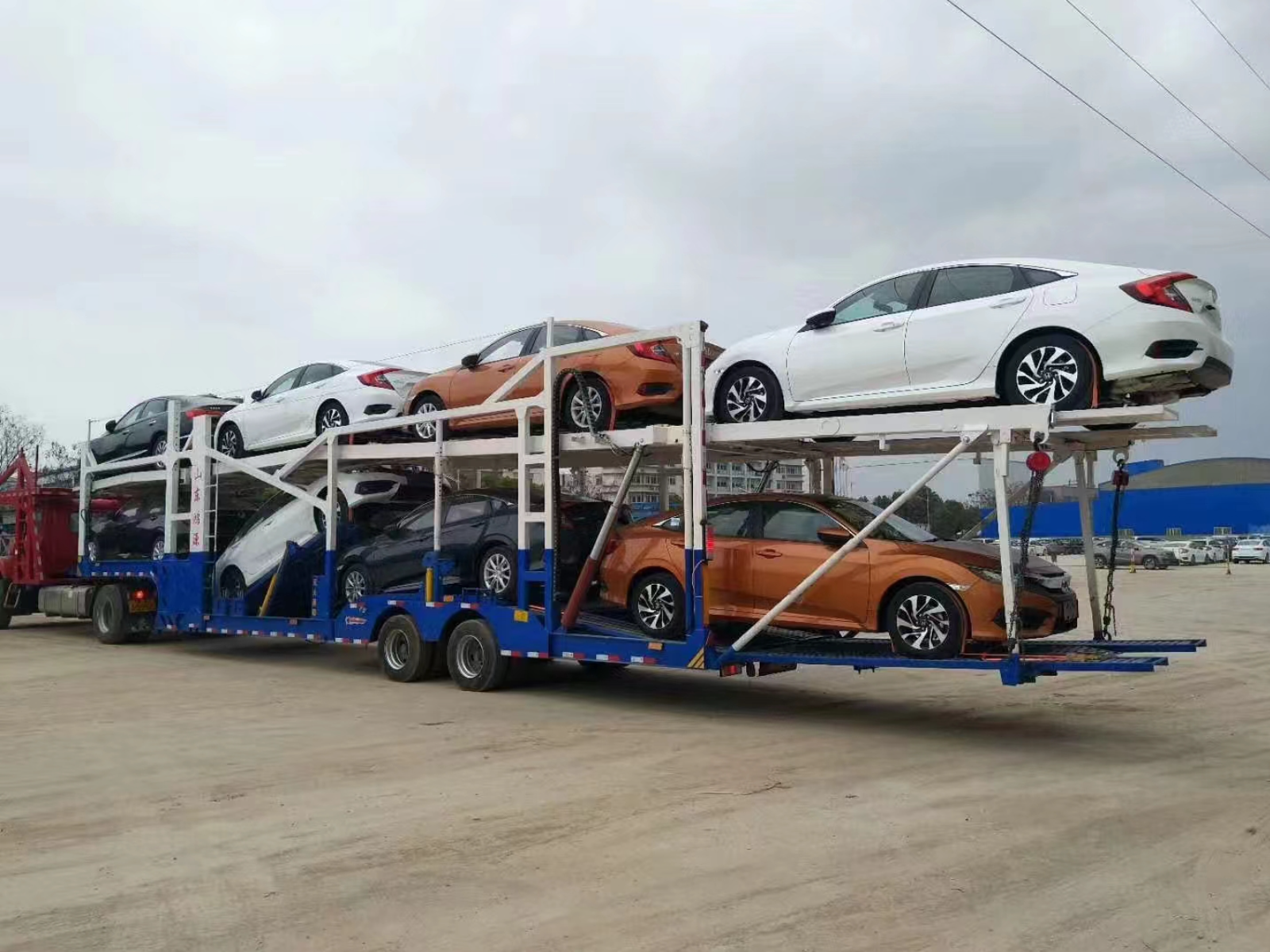 Car Hauler Semi Trailer - Amigo